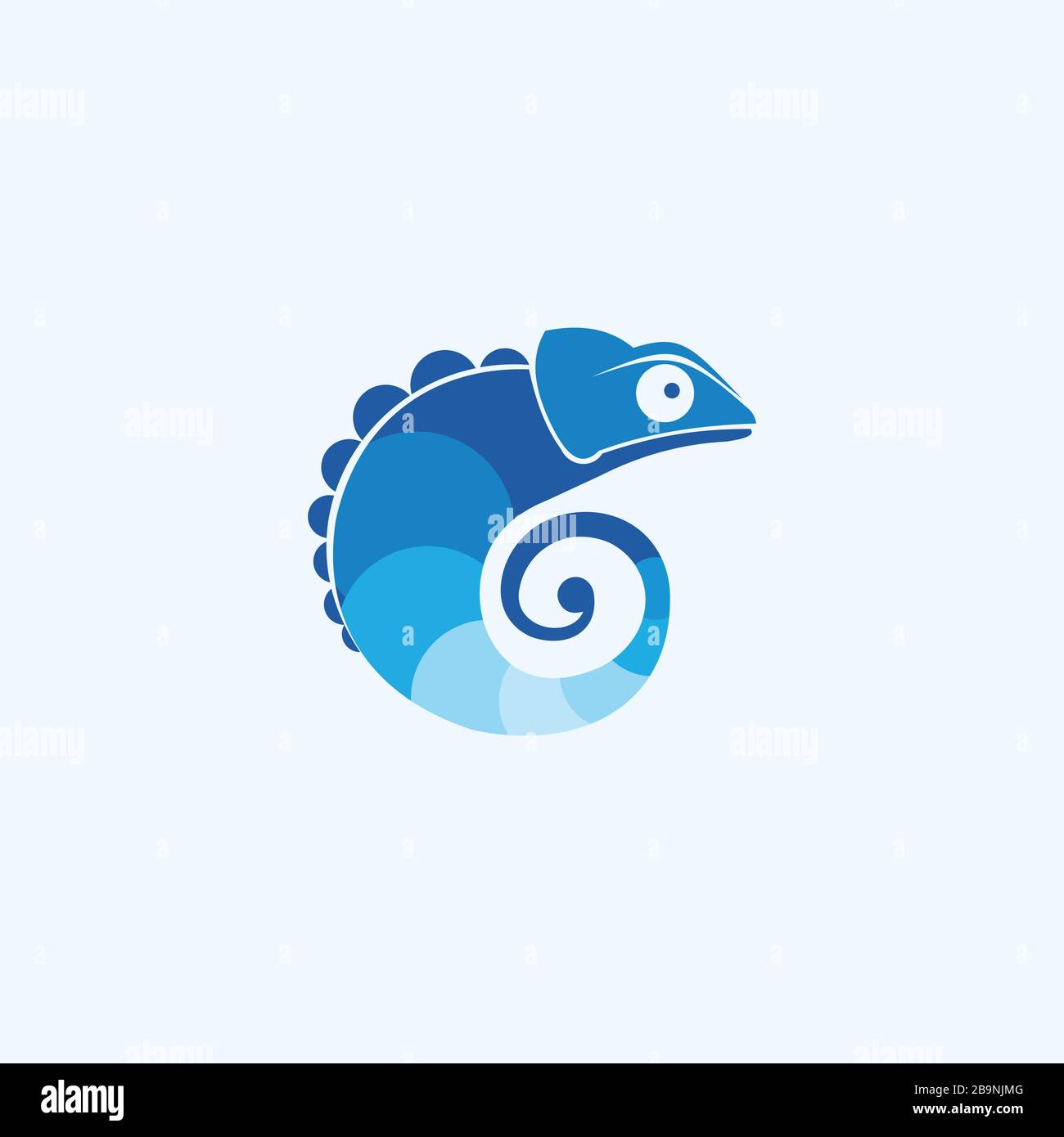 Gecko Lizard Logo Vector Design Template Stock Vector Image & Art - Alamy