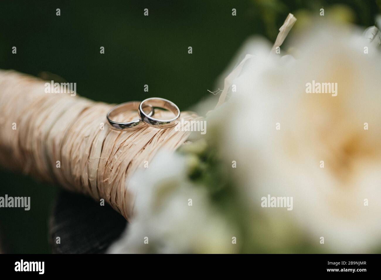 Beautiful bridal bouquet of flowers for the bride Stock Photo - Alamy