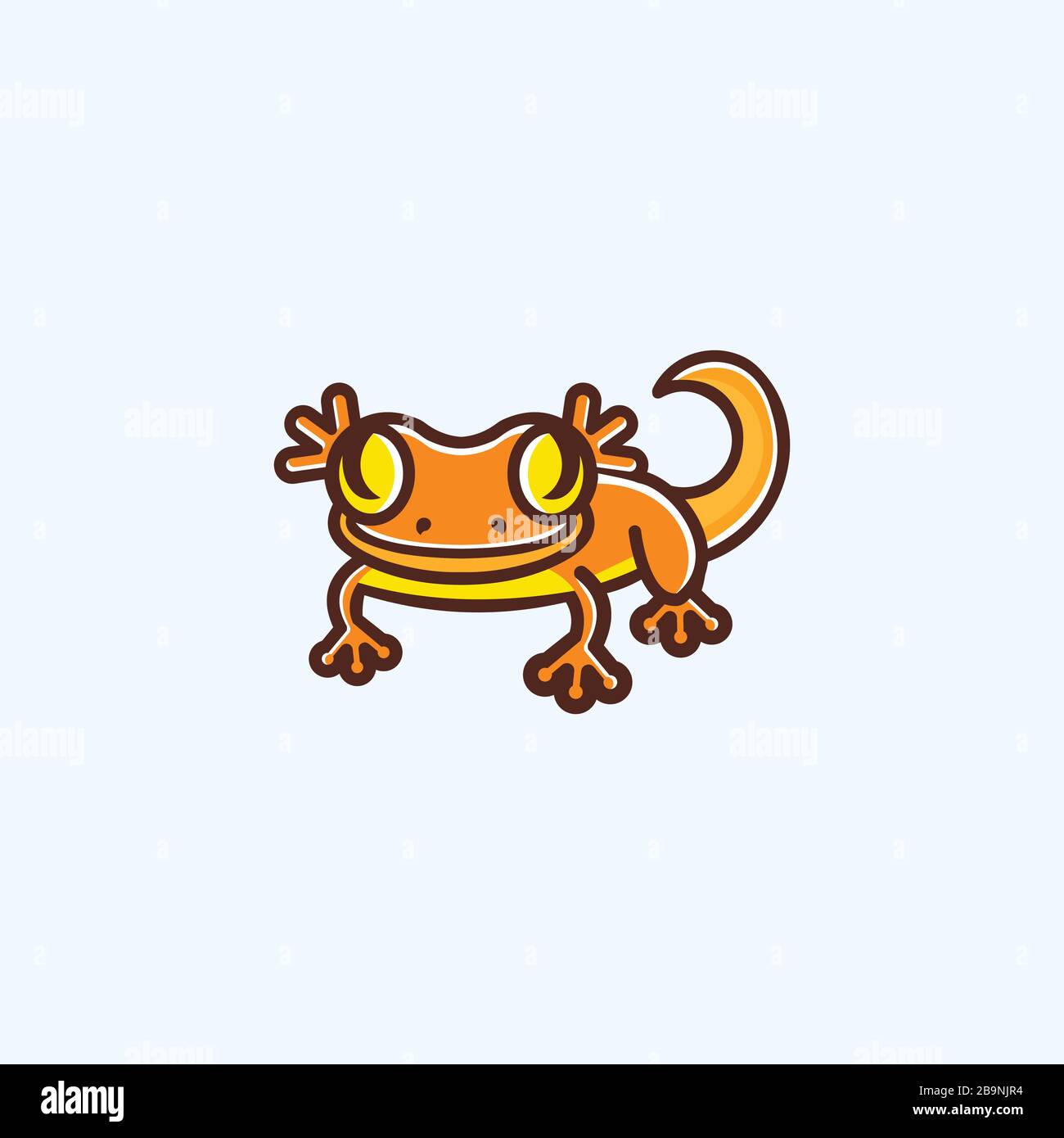 Gecko logos hi-res stock photography and images - Alamy