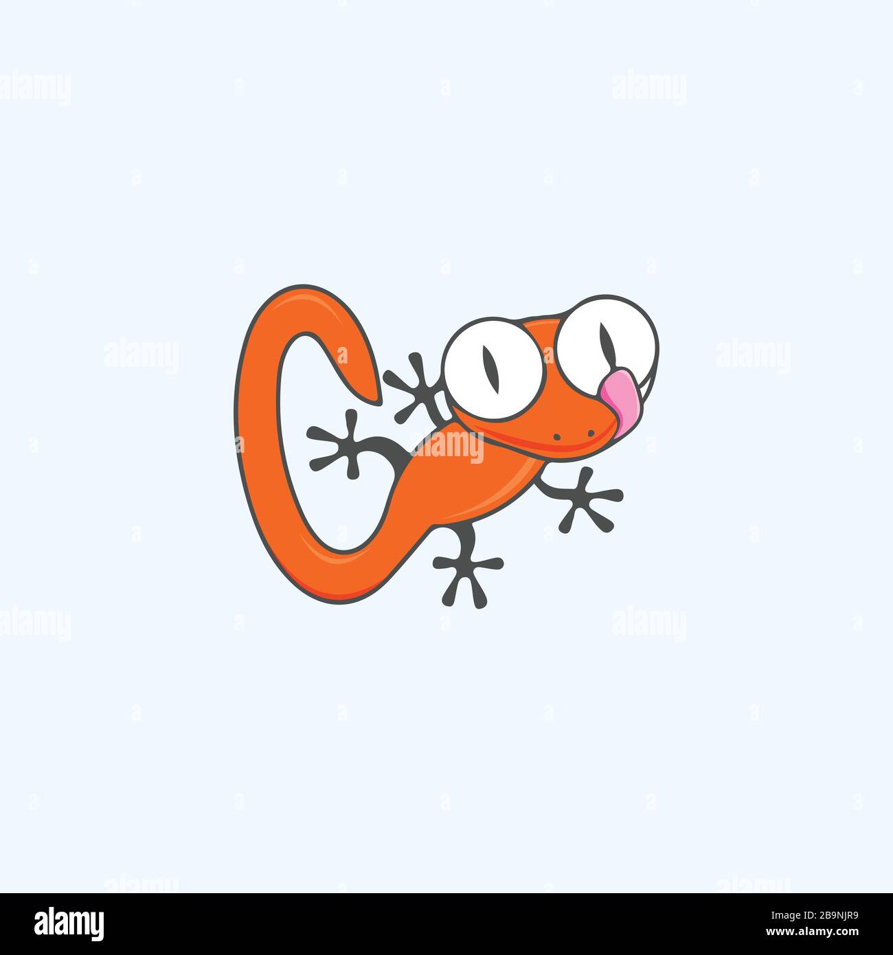 Gecko Lizard Logo Vector Design Template Stock Vector Image & Art - Alamy