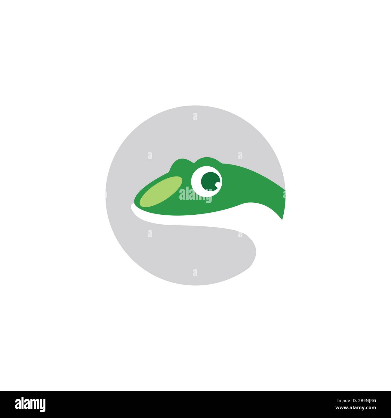 Gecko Lizard Logo Vector Design Template Stock Vector Image & Art - Alamy