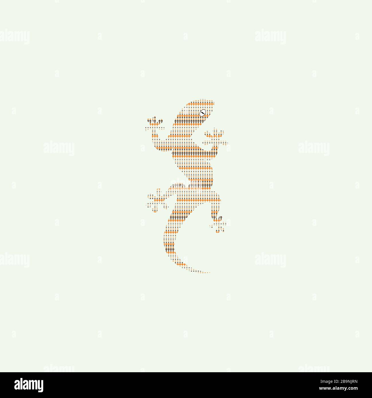 Gecko Lizard Logo Vector Design Template Stock Vector Image & Art - Alamy