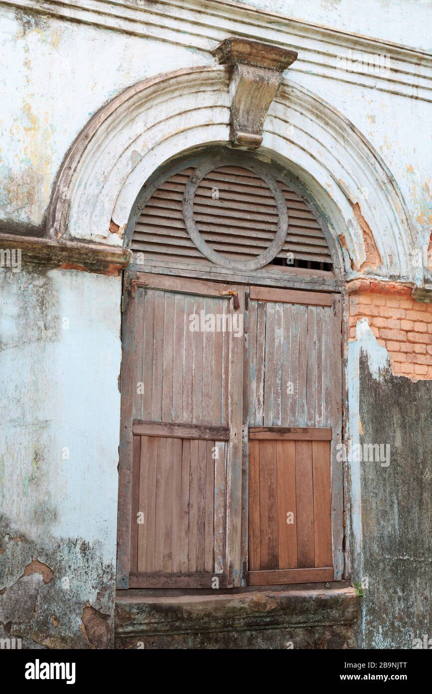 Old Colonial building in Yangon (Rangoon),Myanmar (Burma),Asia Stock ...