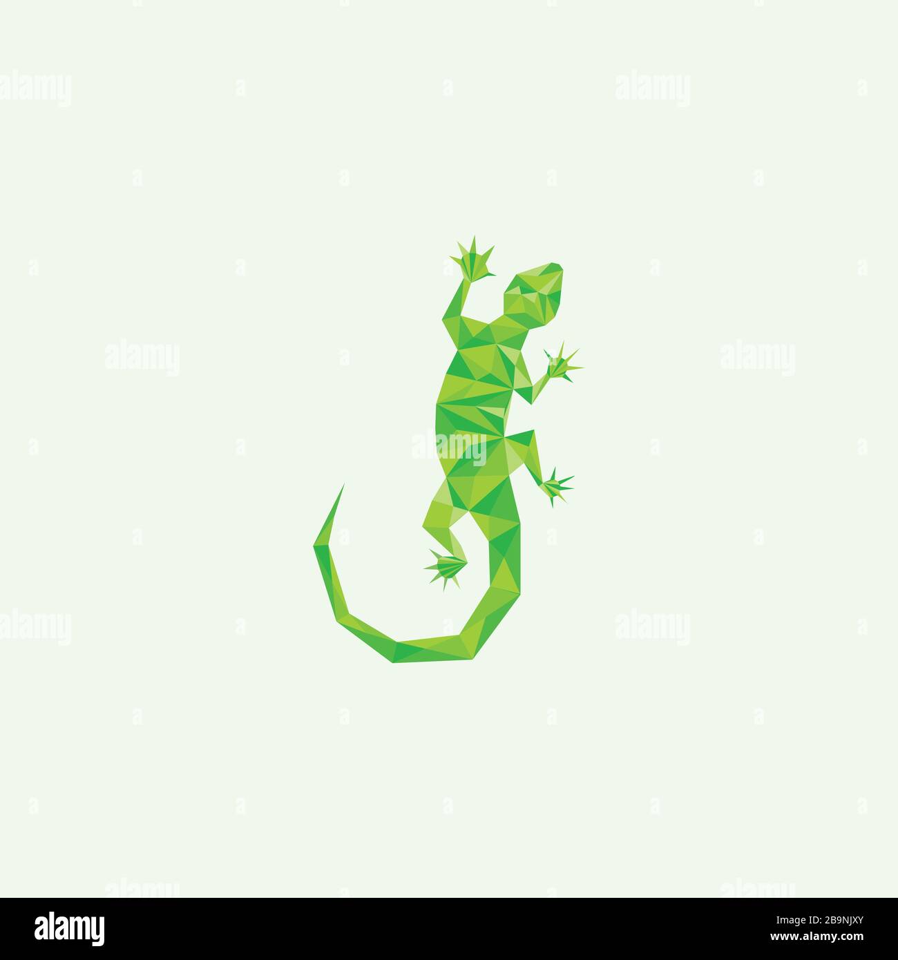 Gecko logos hi-res stock photography and images - Alamy