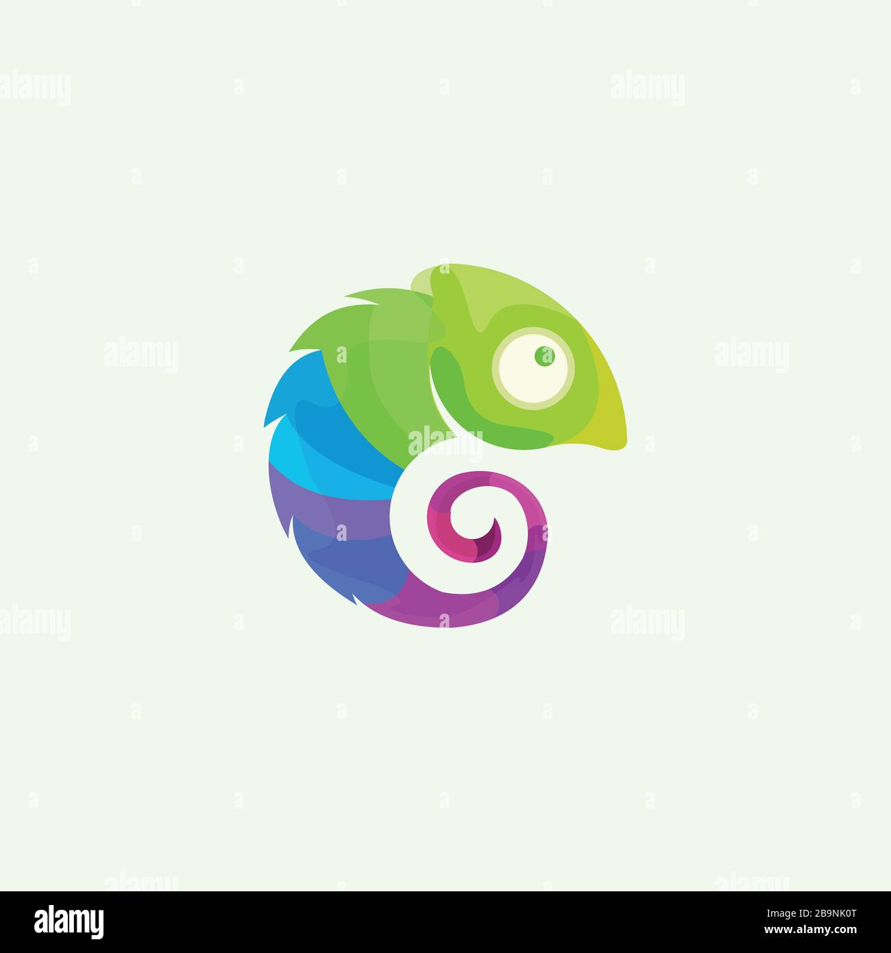 Gecko Lizard Logo Vector Design Template Stock Vector Image & Art - Alamy