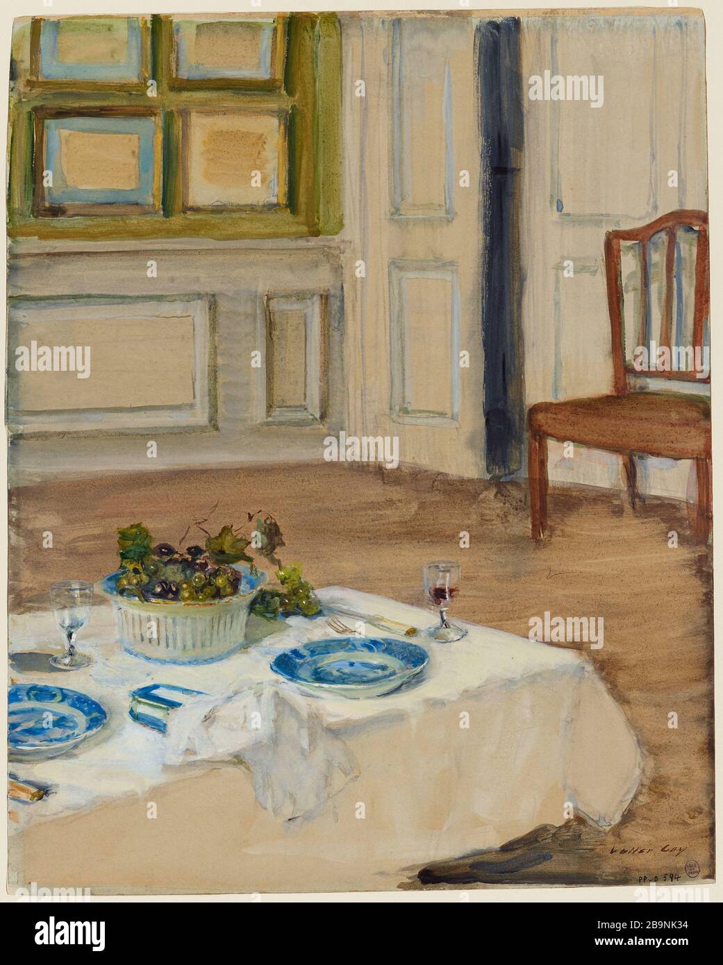 French formal table setting hi-res stock photography and images - Alamy