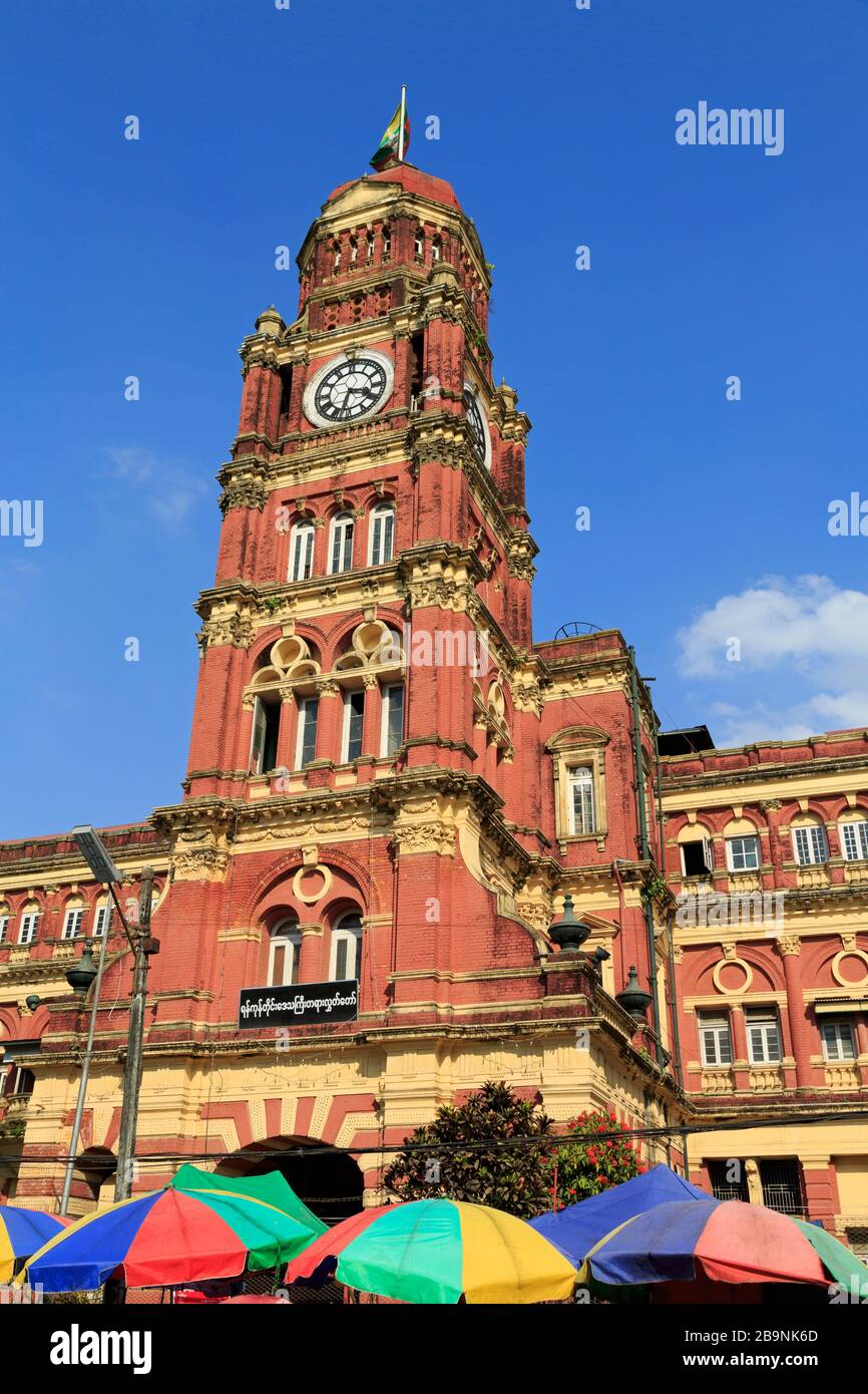 High Court,Yangon (Rangoon),Myanmar (Burma),Asia Stock Photo - Alamy