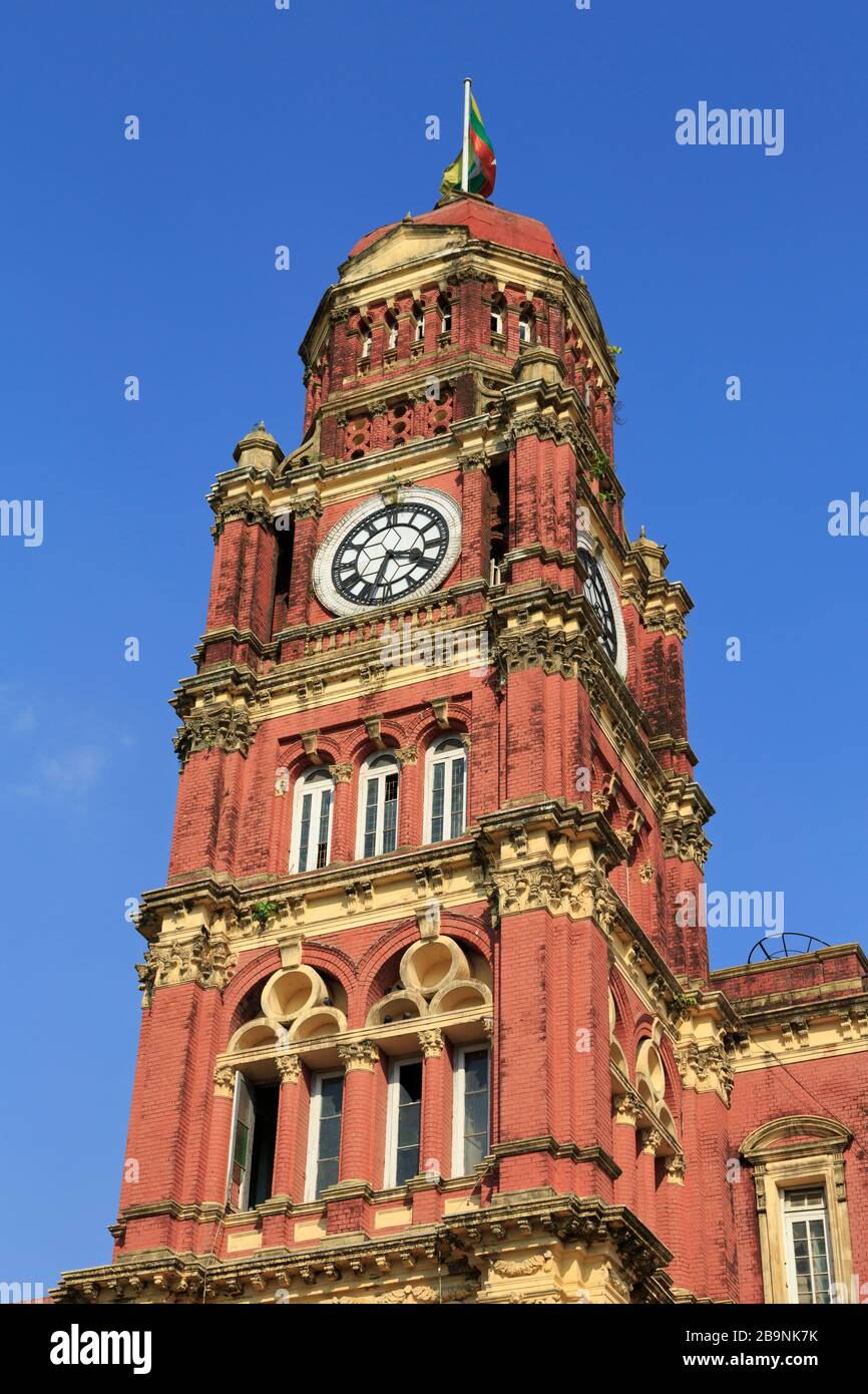 High Court,Yangon (Rangoon),Myanmar (Burma),Asia Stock Photo - Alamy