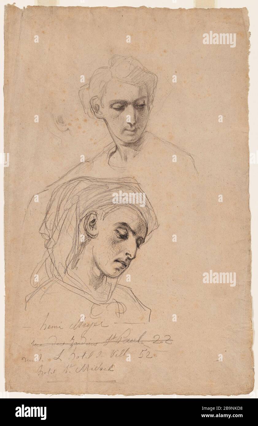 Two human heads hi-res stock photography and images - Alamy