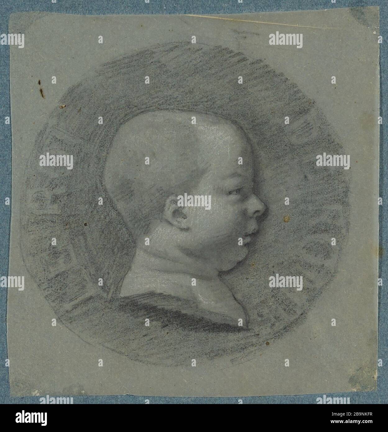 Profile King of Rome Stock Photo - Alamy