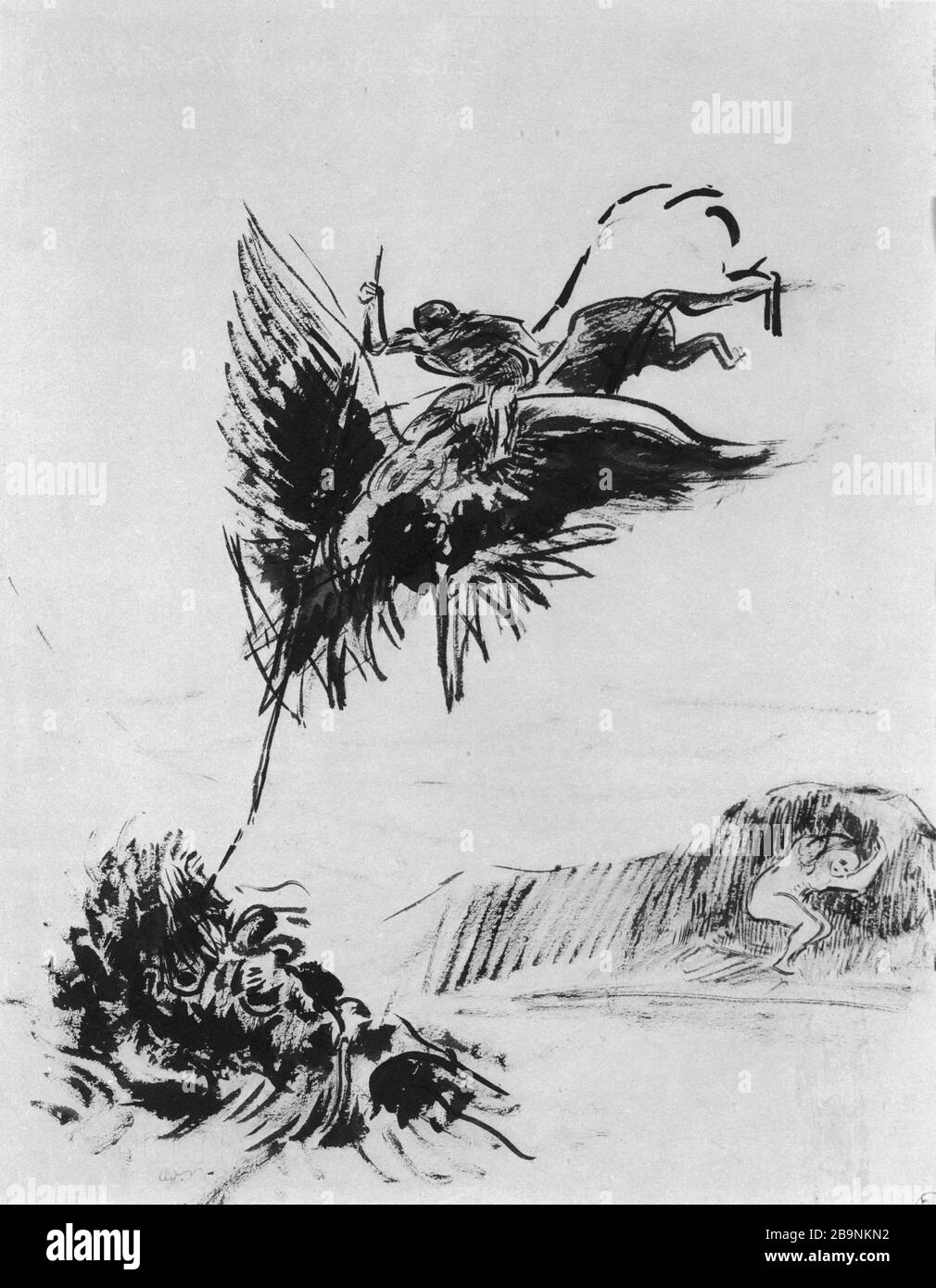 Fine arts romanticism Black and White Stock Photos & Images - Alamy