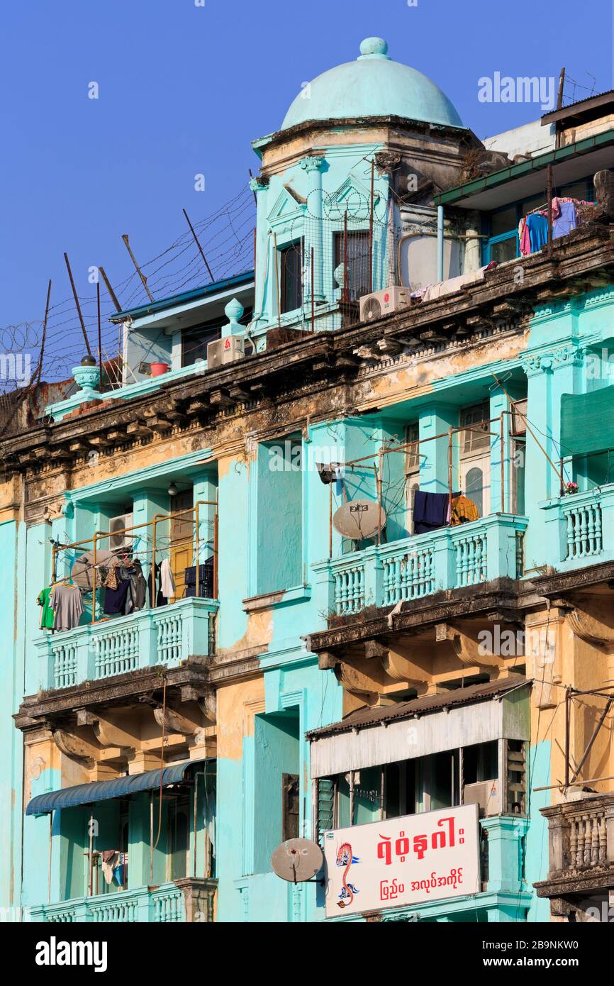 Yangon building burma architecture yangon architecture myanmar ...