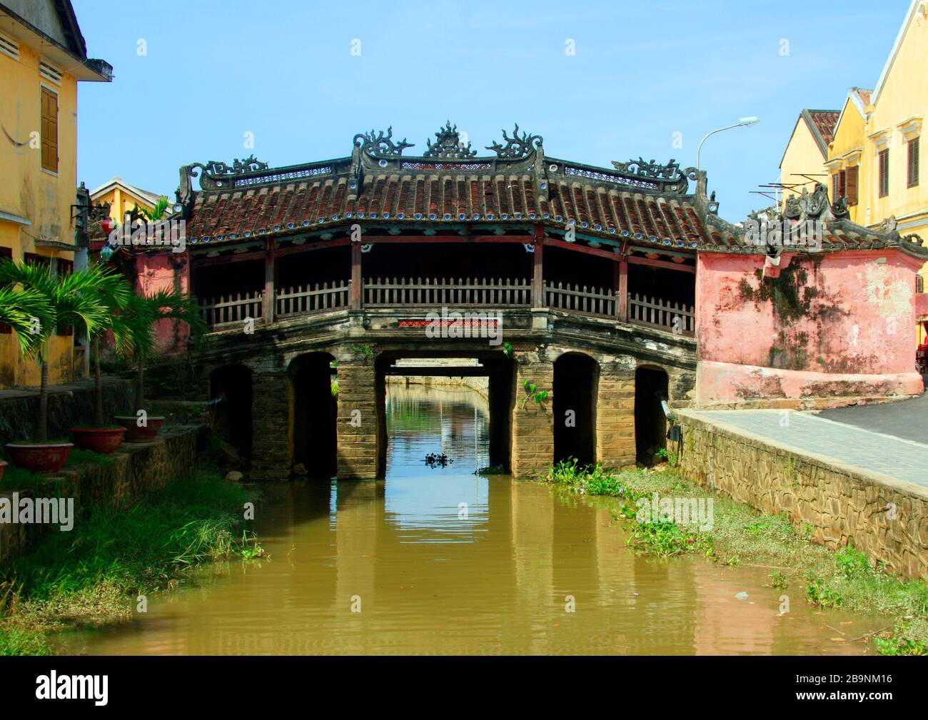 Japanese Bridge in Hoi An, Vietnam, Asia Stock Photo - Alamy