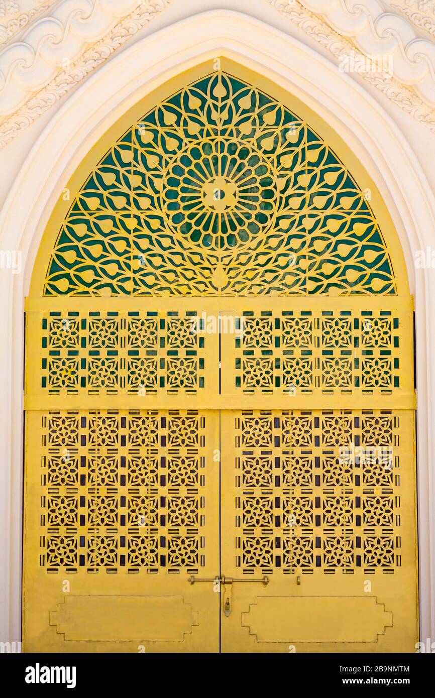 Door in Maha Wizaya Pagoda,Yangon (Rangoon),Myanmar (Burma),Asia Stock ...