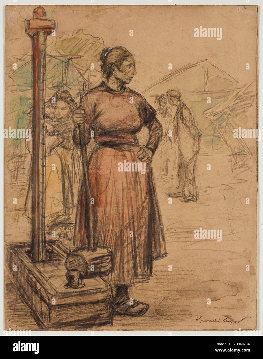 Historical working class woman hi-res stock photography and images - Alamy