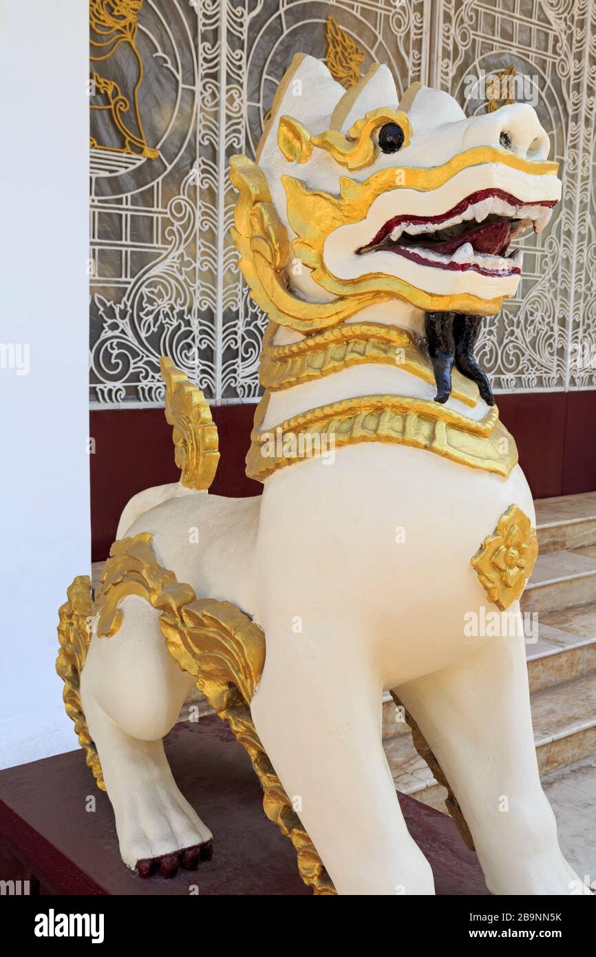 Statue in Alan Pya Temple,Yangon (Rangoon),Myanmar (Burma),Asia Stock ...