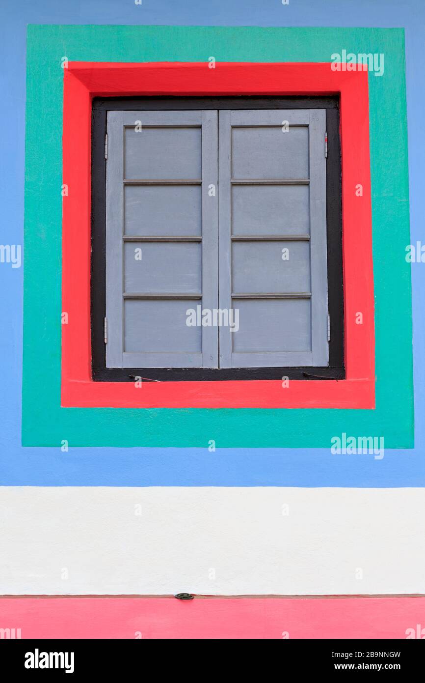 Window shutter in People's Park,Yangon (Rangoon),Myanmar (Burma),Asia ...