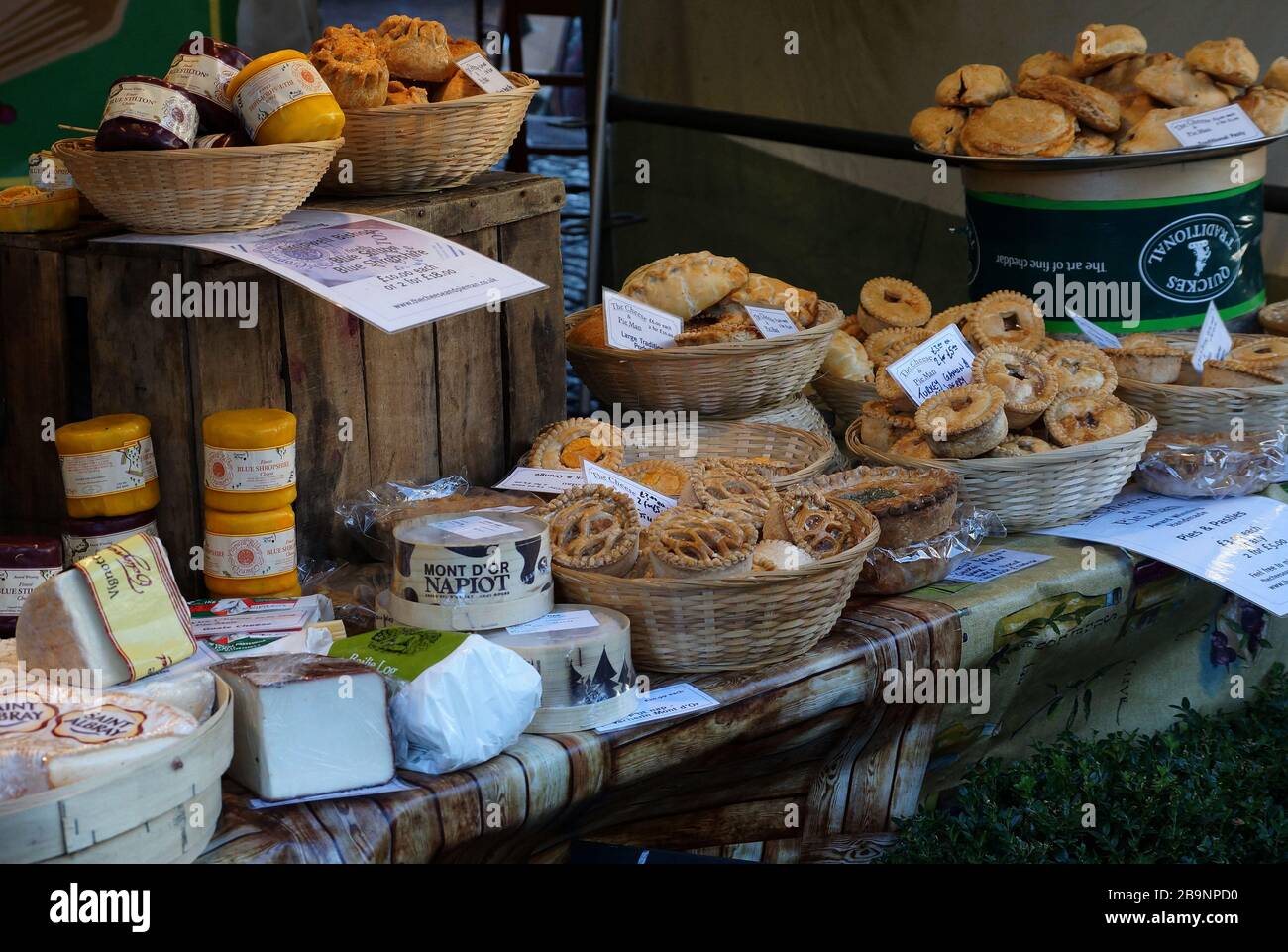 Cambridge City Market stall, UK Stock Photo - Alamy