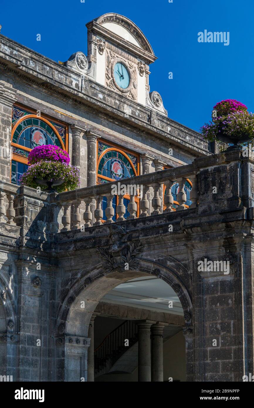Chapultepec Castle, in Mexico City, was once home to Emperor Maximilian ...
