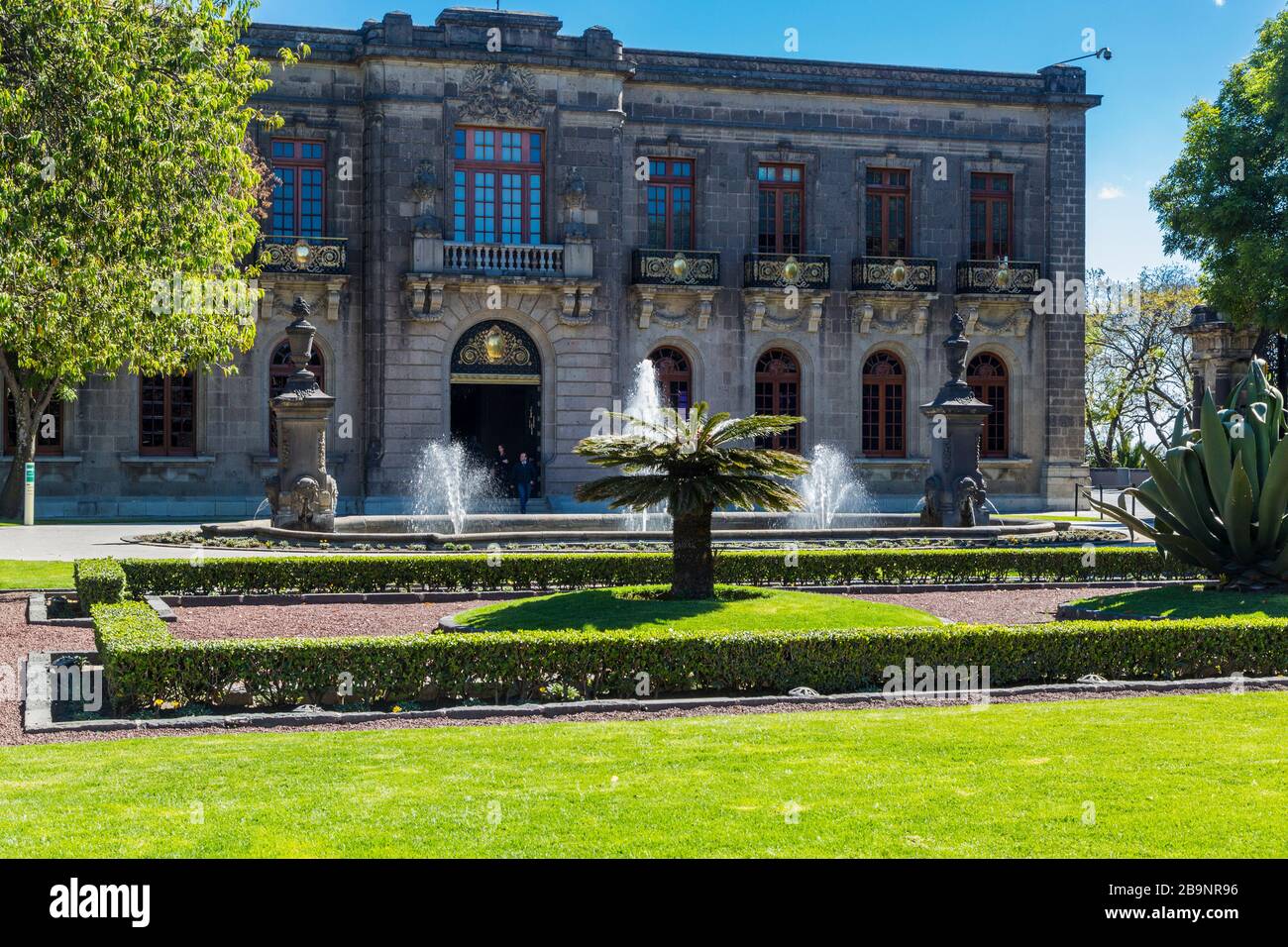 National palace mexico city mexico garden hi-res stock photography and ...
