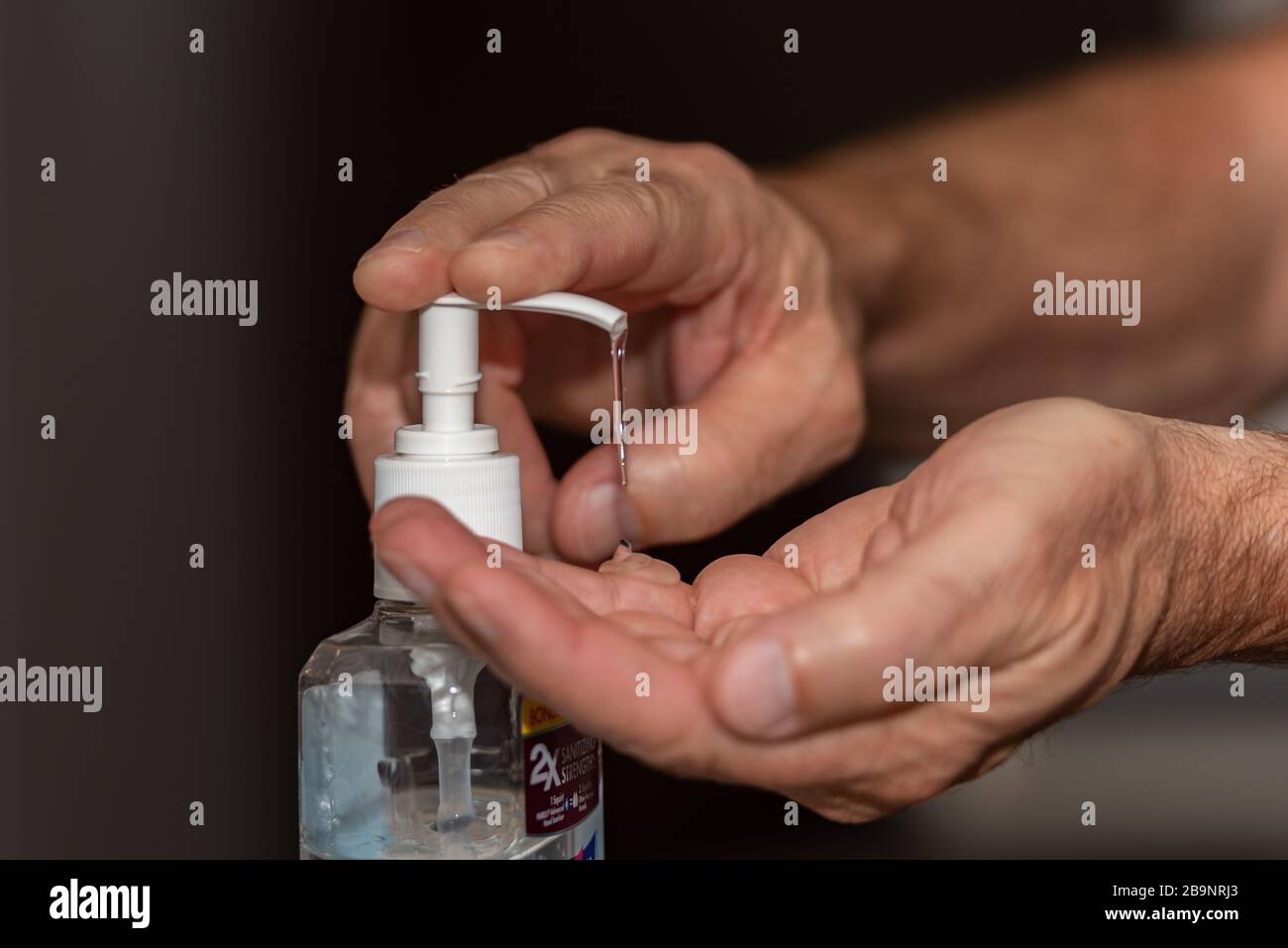 Pump sanitizer hi-res stock photography and images - Alamy