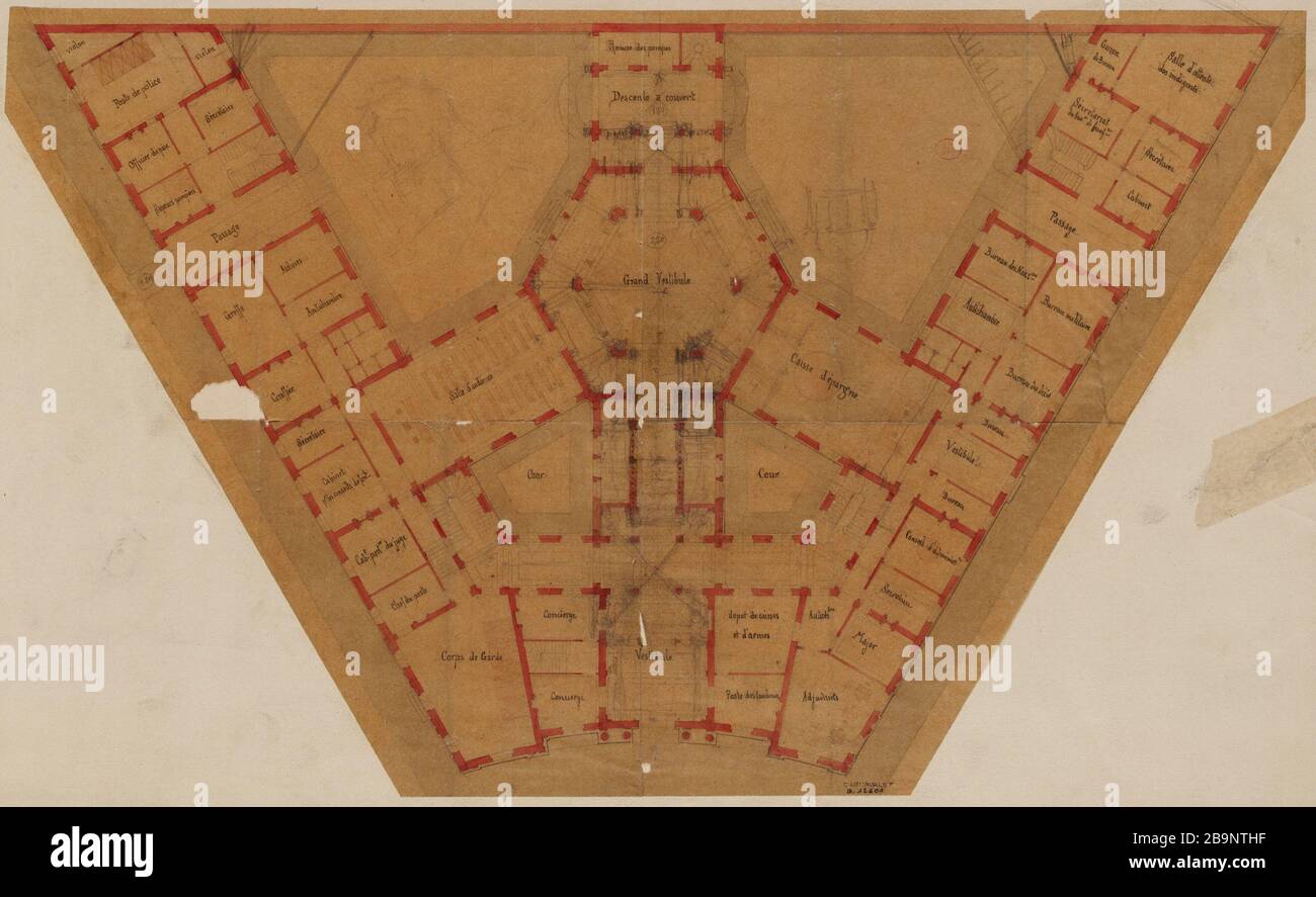 Town hall floor plan hi-res stock photography and images - Alamy