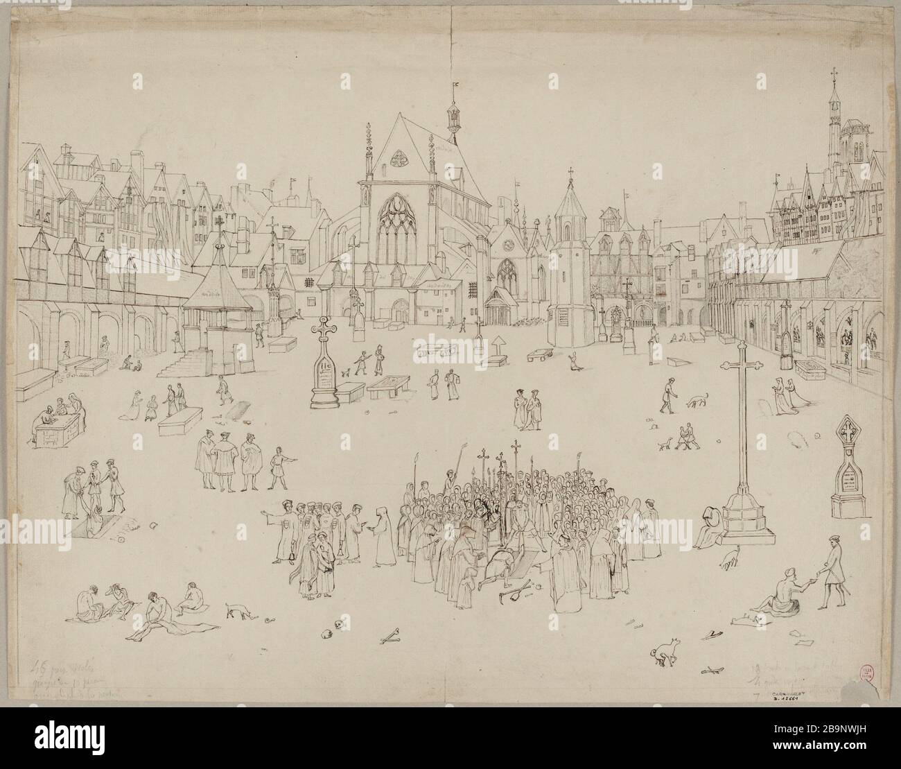 The Cemetery of the Innocents Stock Photo - Alamy