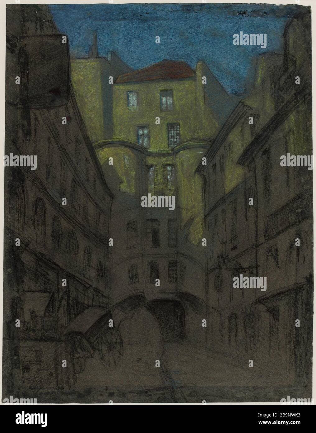 The Dragon's court around 1902 Stock Photo - Alamy