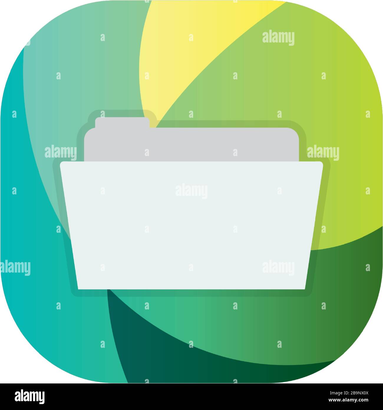 File block flat style icon design, Document data archive storage organize business office and ...