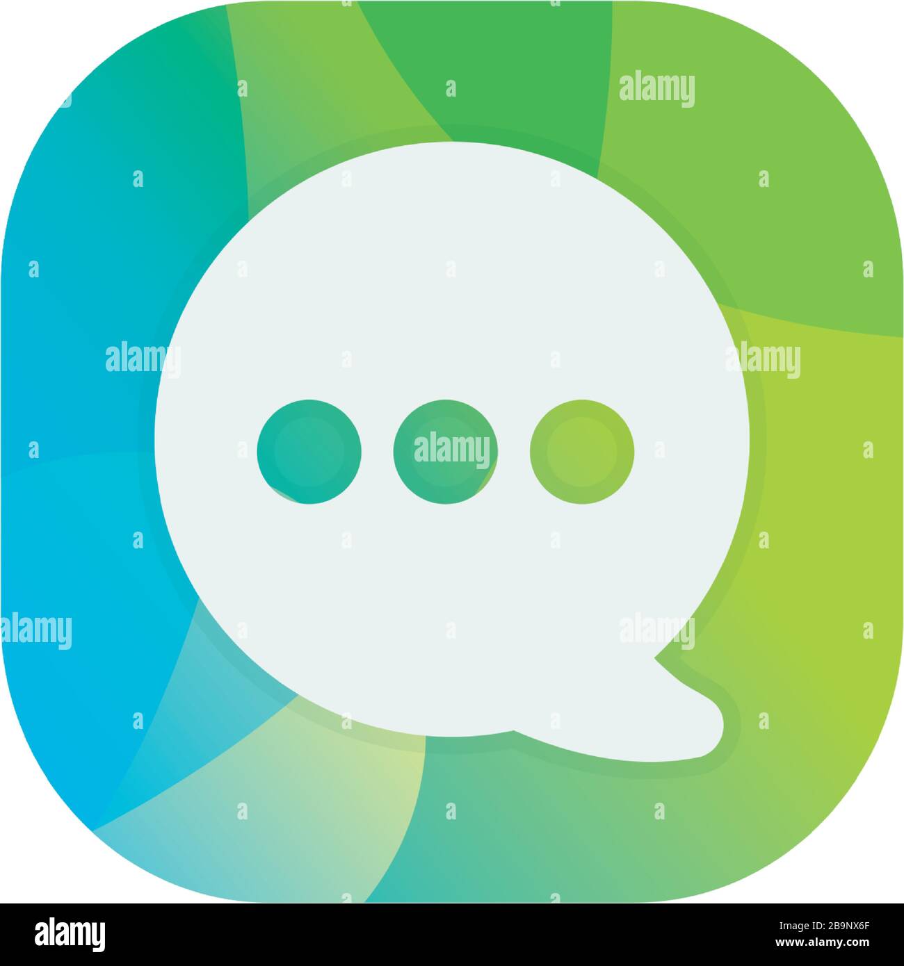 Communication bubble block flat style icon design, Message discussion ...