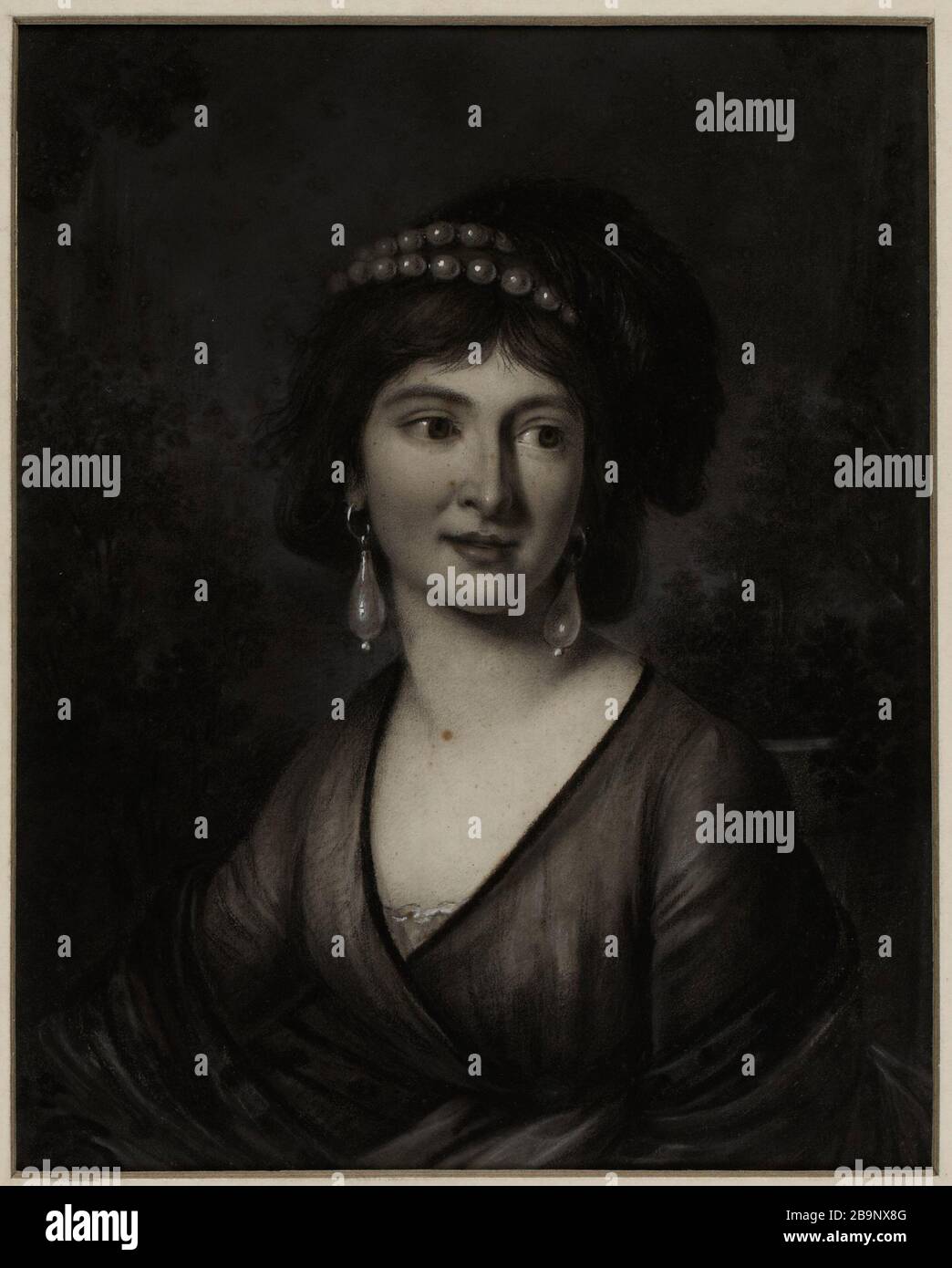 Portrait of Suzanne in 1819 Isabeau Stock Photo - Alamy