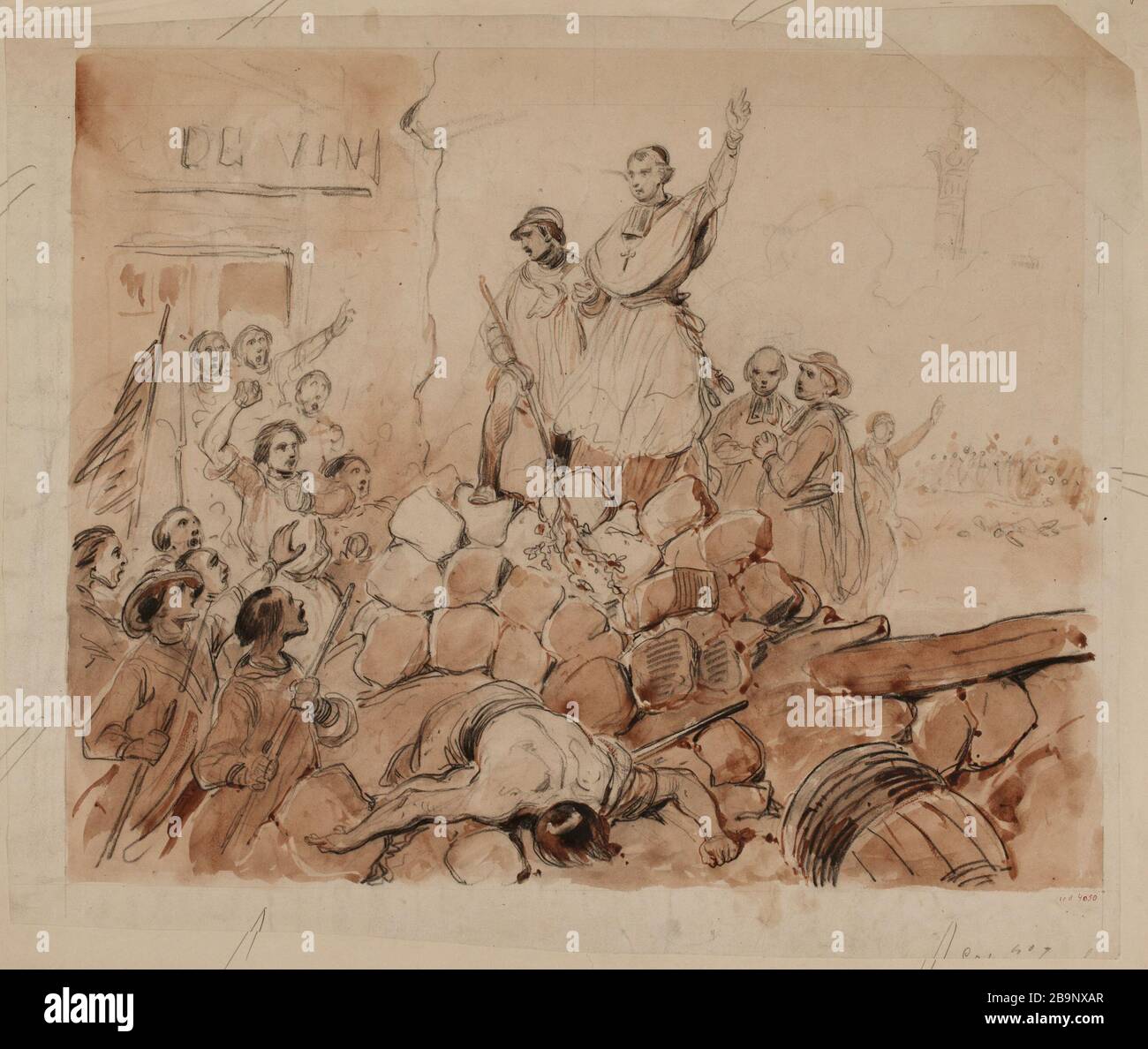 Monsignor affre hi-res stock photography and images - Alamy