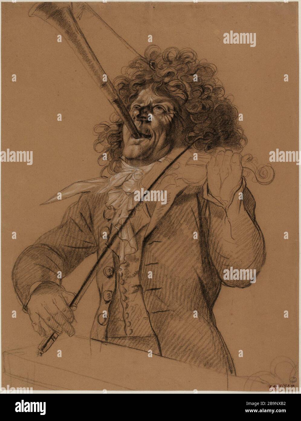 The grimacer Tivoli Stock Photo - Alamy