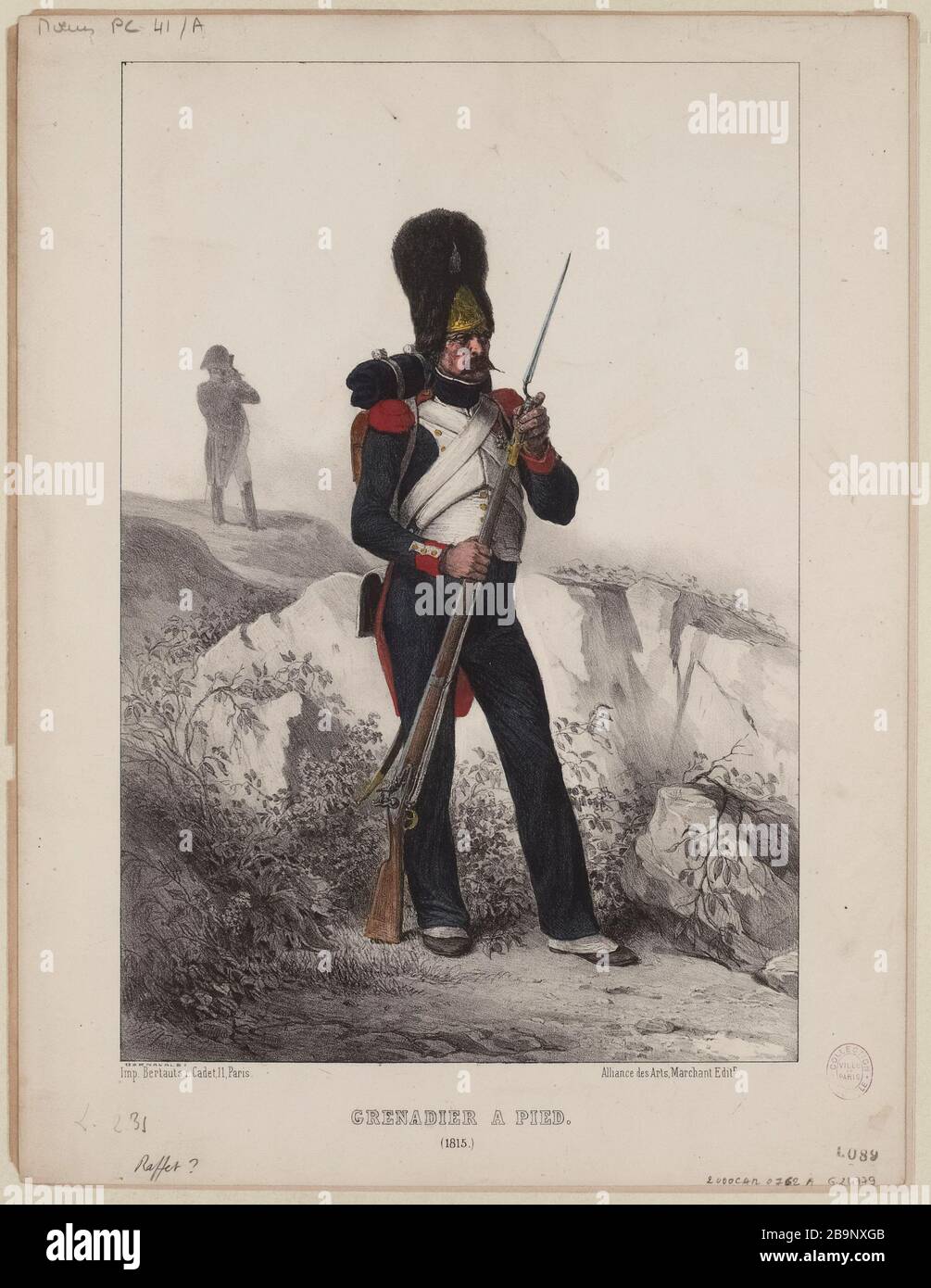 Grenadier walk. / (1815 Stock Photo - Alamy