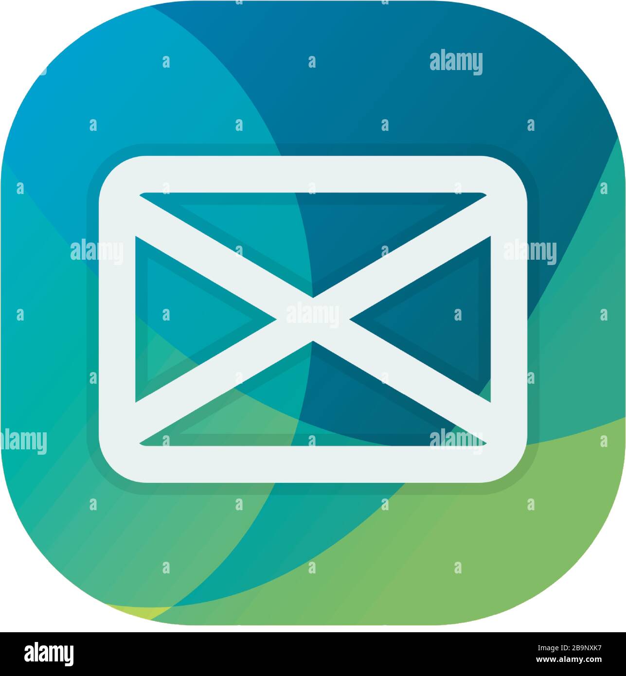 Envelope block flat style icon design, Message email mail letter ...