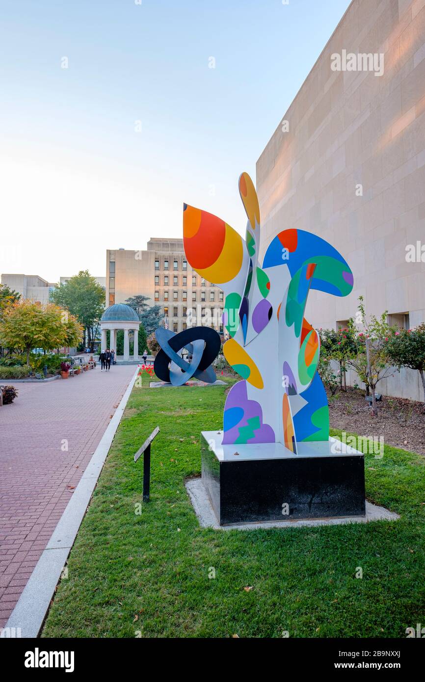 George Washington University campus, Georgetown, Washington DC, USA ...