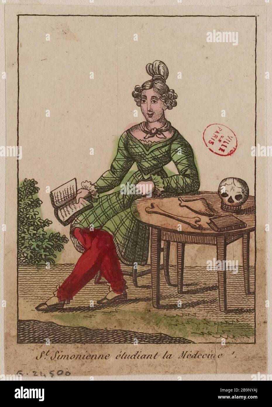 St Simonian student Medicine Stock Photo - Alamy