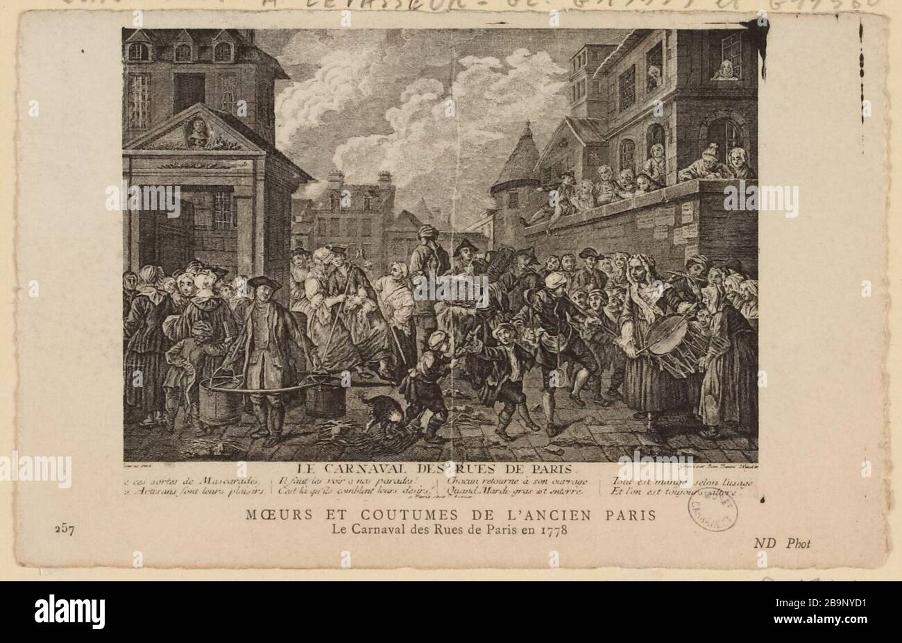 The Carnival of the streets of Paris / Social life and customs of the ...