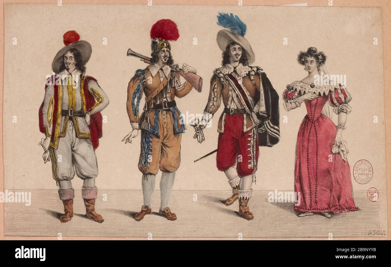 Costume louis xiii hi-res stock photography and images - Alamy