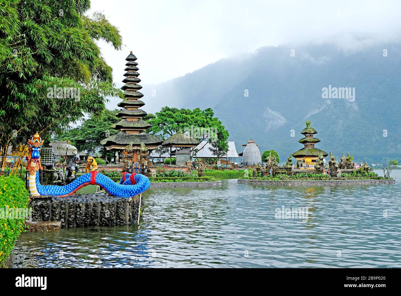 Ulun Danu Beratan Temple is a picturesque landmark temple in Bali’s ...