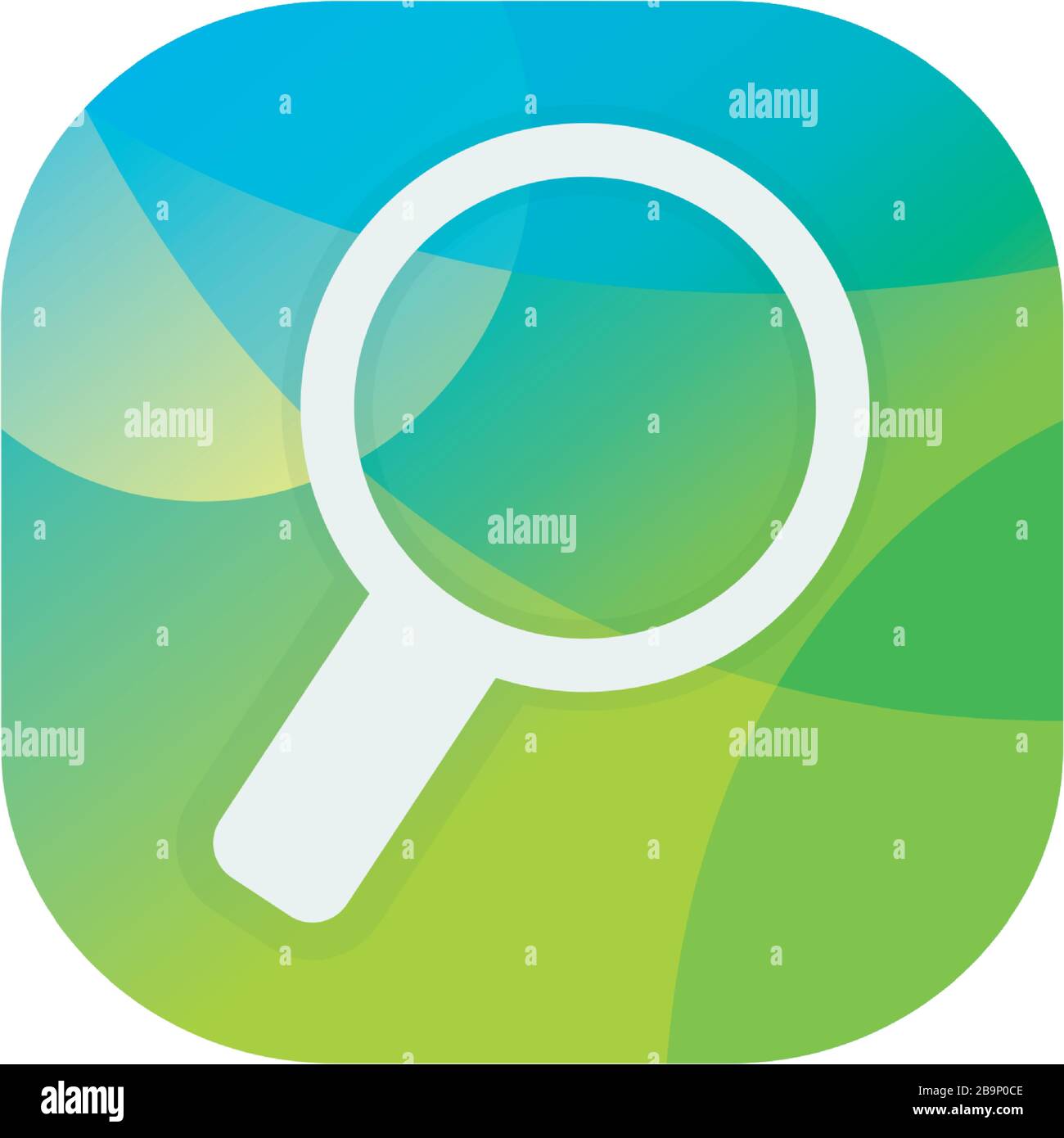 Lupe block flat style icon design, Tool search magnifying glass zoom lens and exploration theme ...