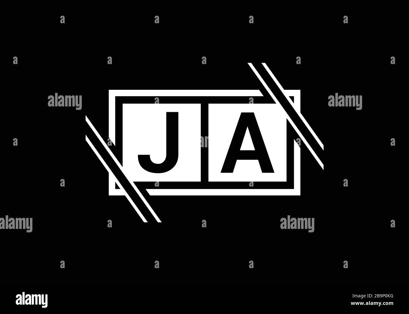 Ja logo Stock Vector Images - Alamy