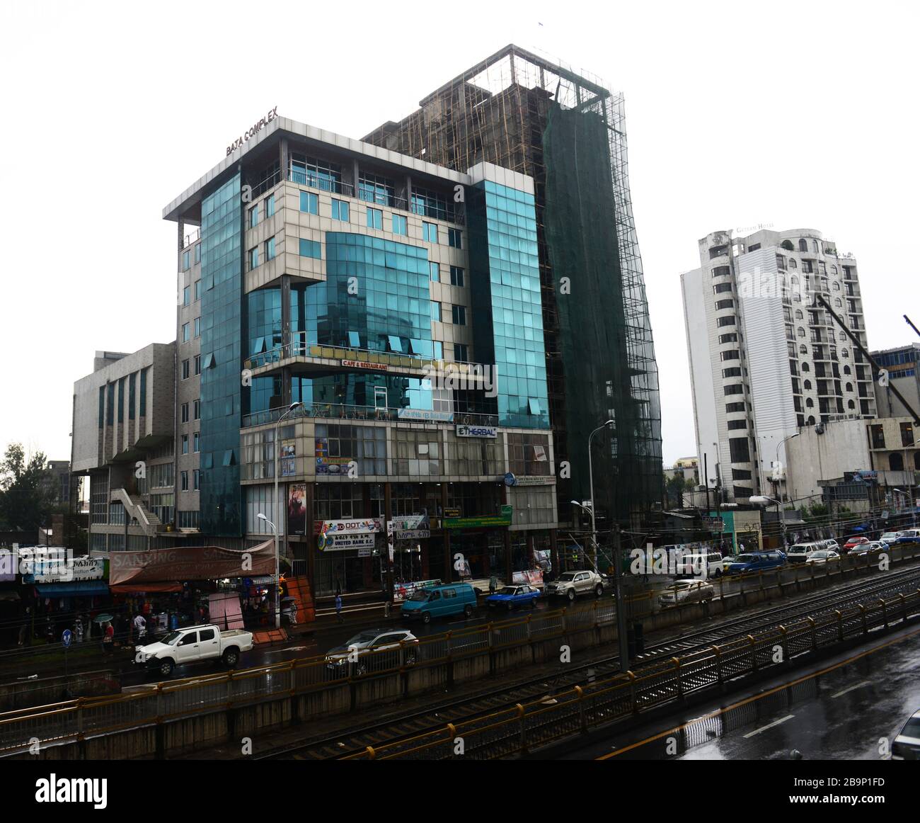 New modern buildings in Addis Ababa, Ethiopia Stock Photo - Alamy