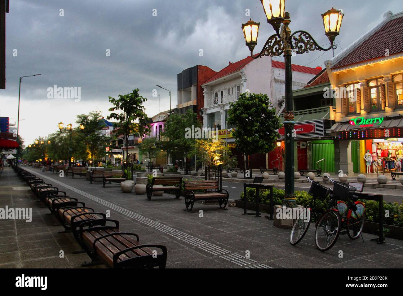 Yogyakarta, Indonesia. 24th Mar, 2020. Taken picture at Malioboro ...
