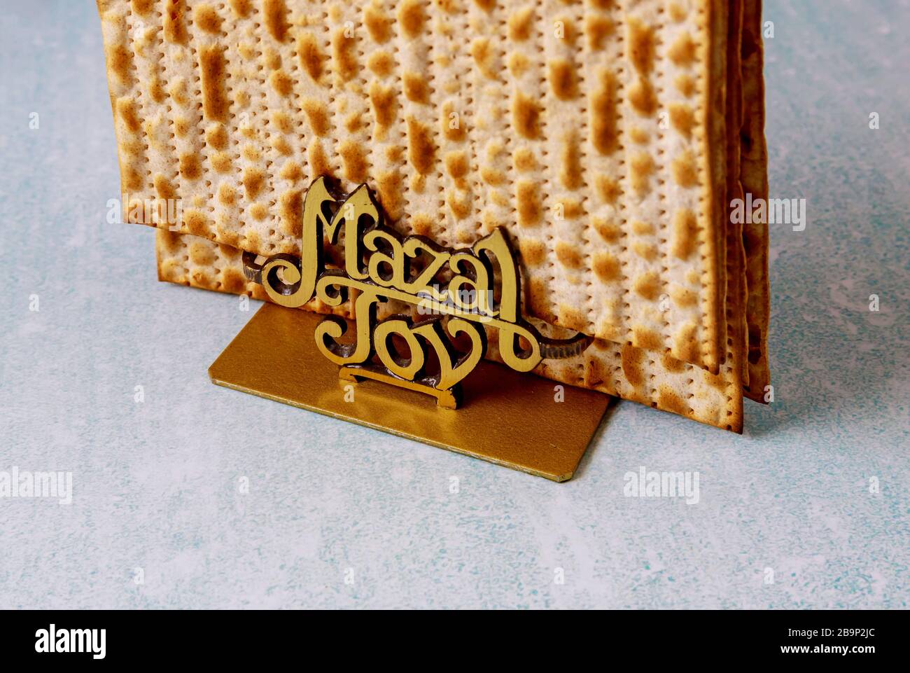 Judaism religious jewish holiday matza on passover Stock Photo - Alamy