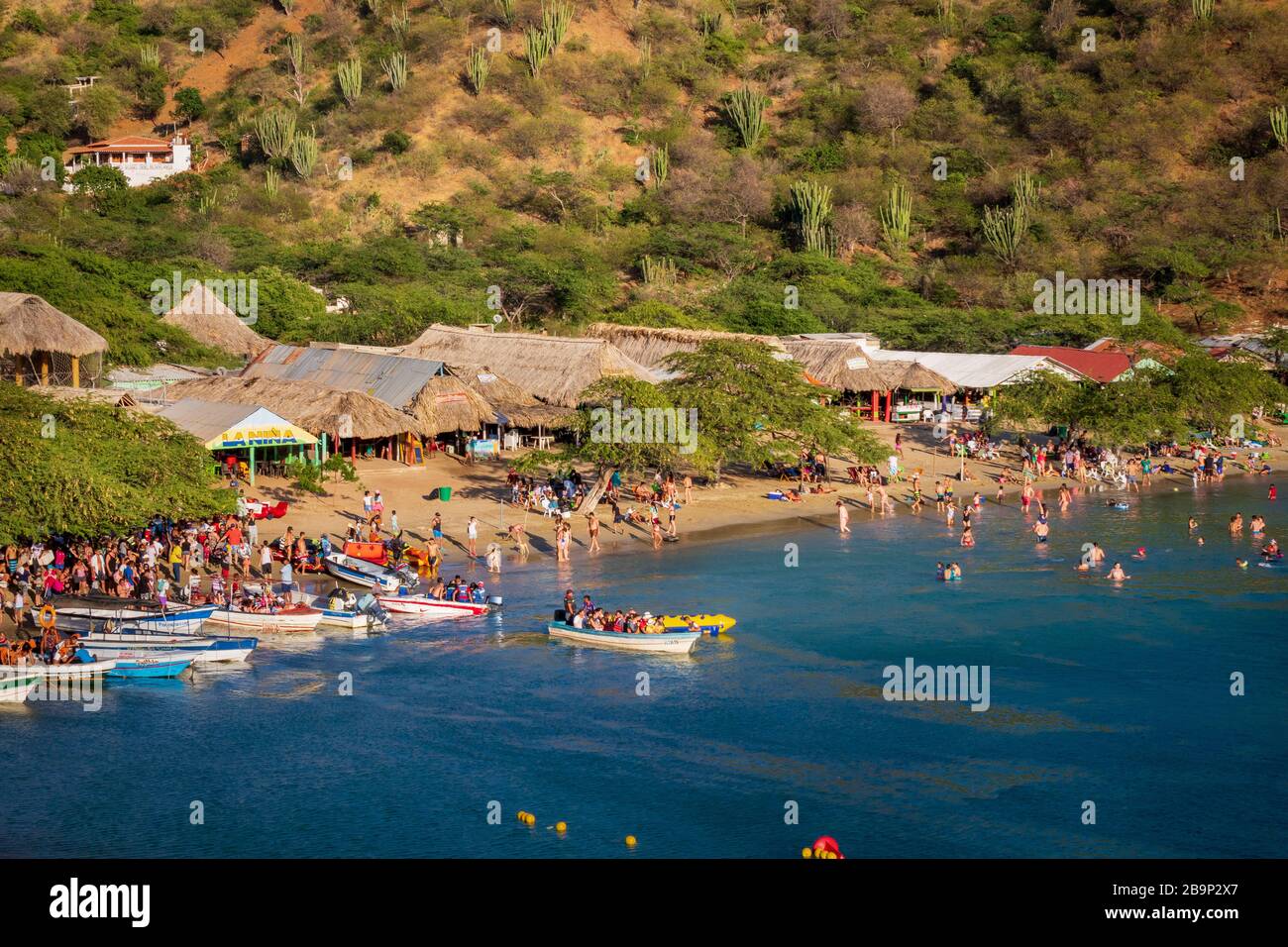 Sunset caribbean sea colombia hi-res stock photography and images - Alamy
