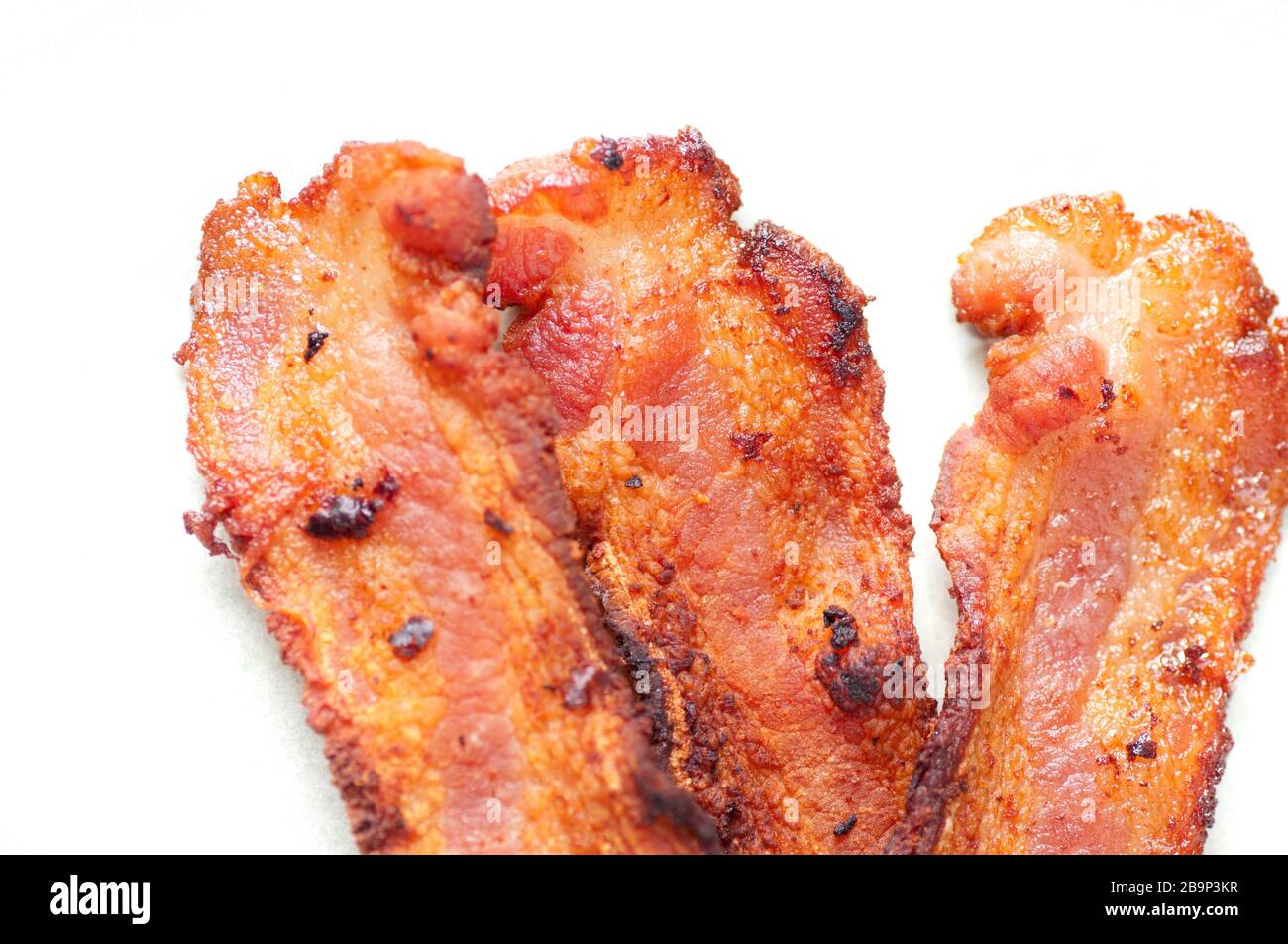 A crispy bacon rashers Stock Photo - Alamy