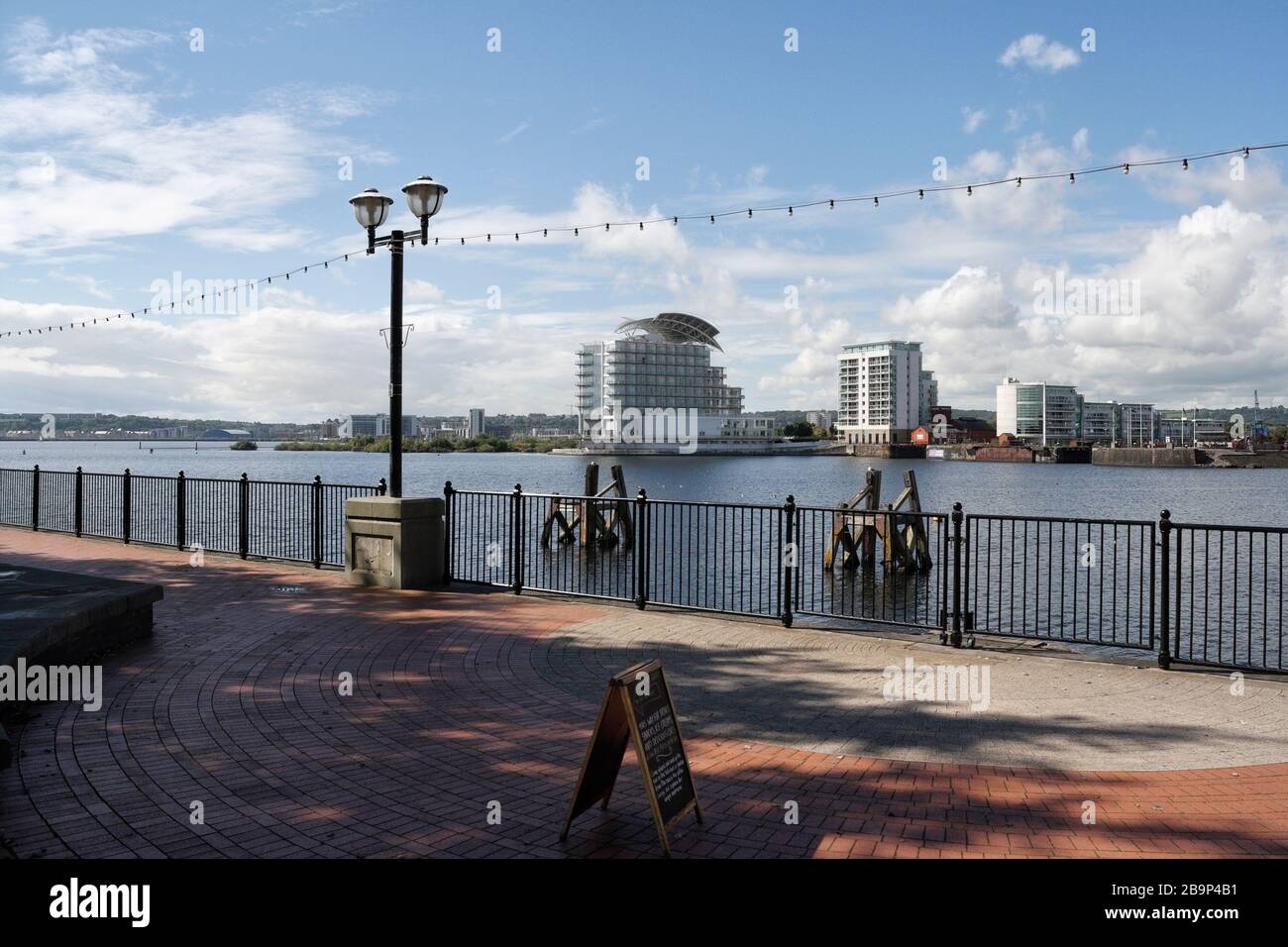 Cardiff bay skyline, Saint davids hotel, Wales UK Welsh Quayside ...