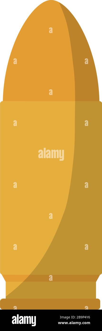 bullet flat style icon design, Military armed forces patriotic american ...