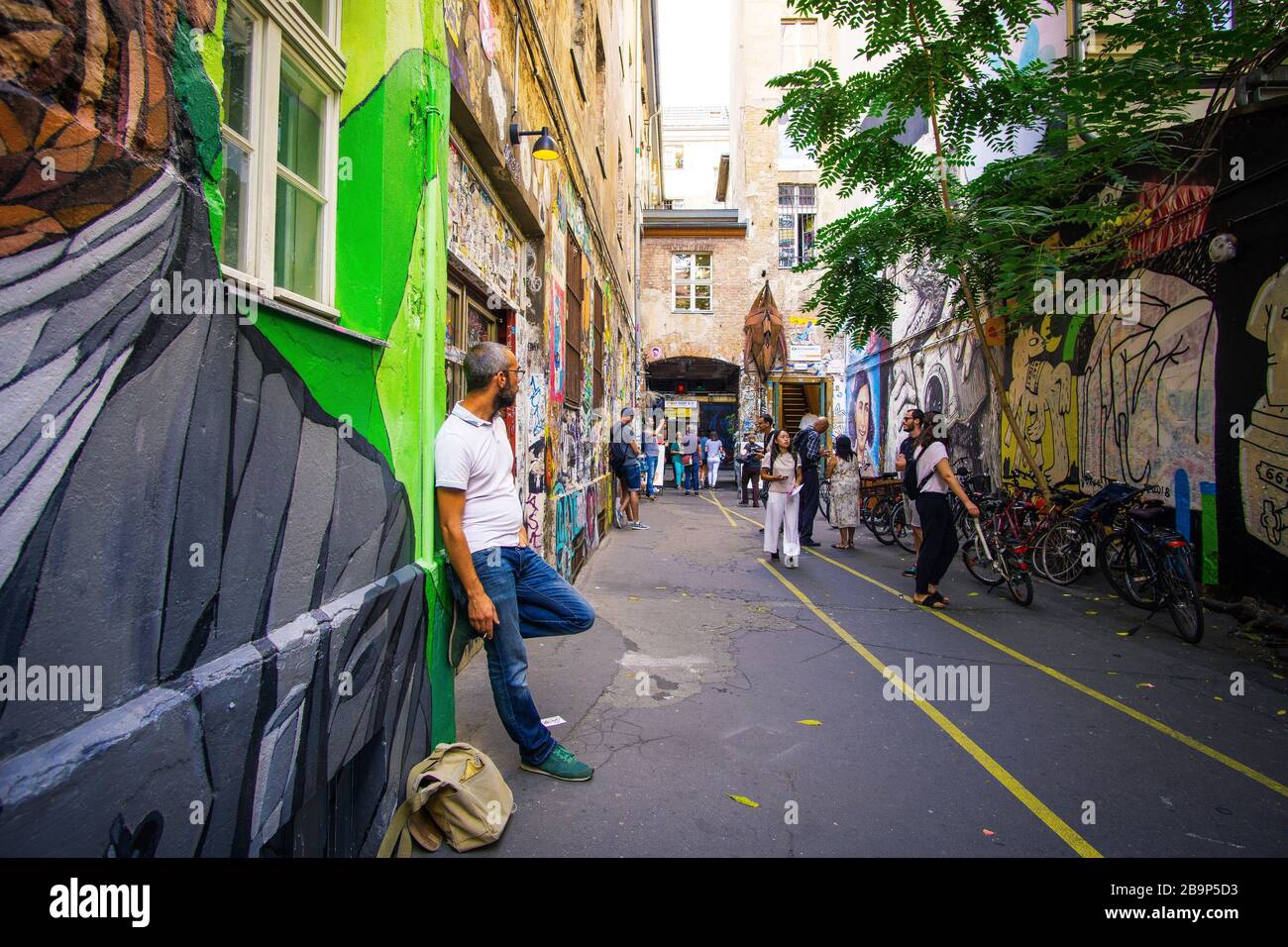 Street art work in Berlin Stock Photo - Alamy